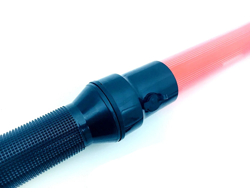 540mm Rechargeable LED Traffic Warning Wand - Red, Blue, Green