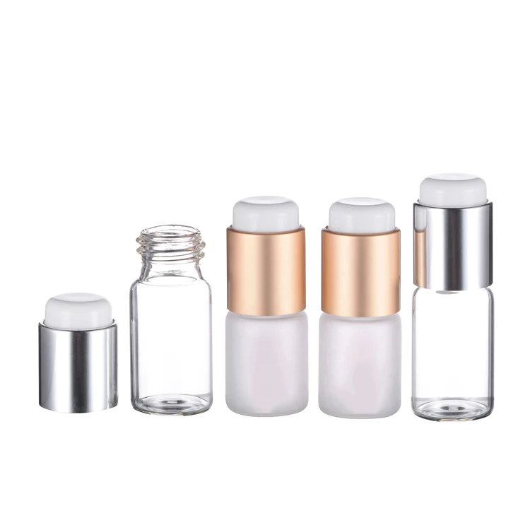 5ml 10ml Glass Vial with Push Button Cap for Lyophilized Powder