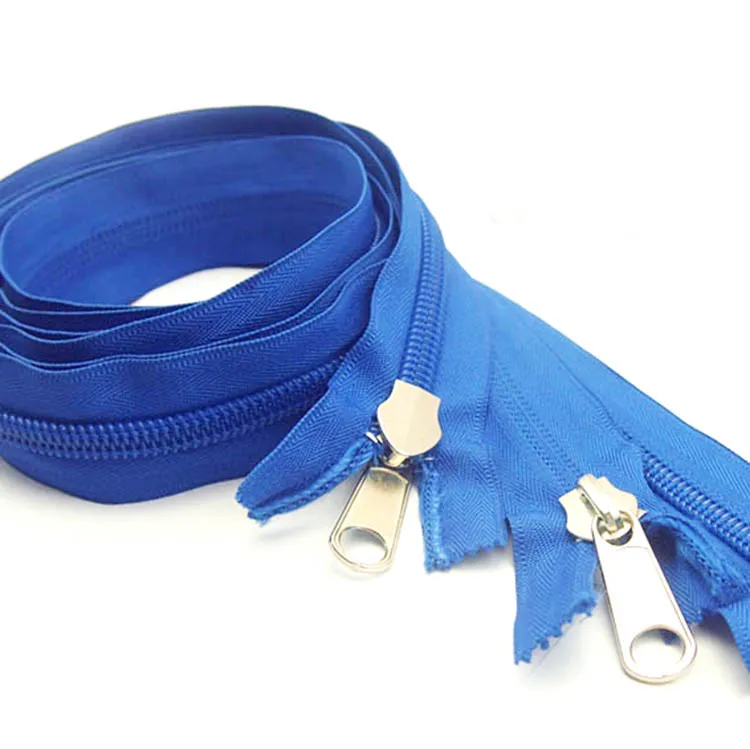 Open End Two Way Invisible Zipper #5 Reversible Slider Zipper - Buy ...