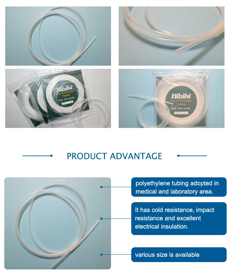 Japan Various Size Custom Small Diameter Plastic Tubing