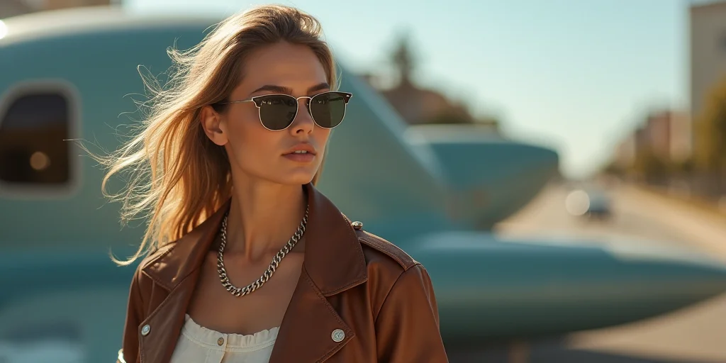 A Pilot With Cool Sunglasses – Trendy Aviation Style On Alibaba.com