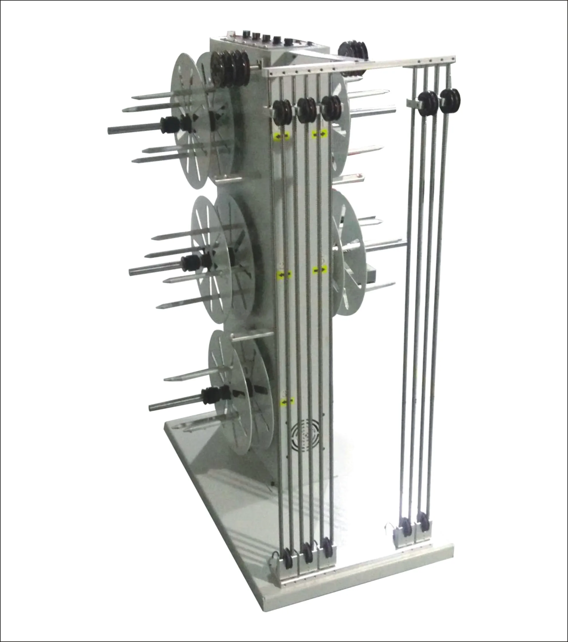 La-300 Automatic Wire Coil Tension Pay Off Machine Cable Wire Prefeeder ...