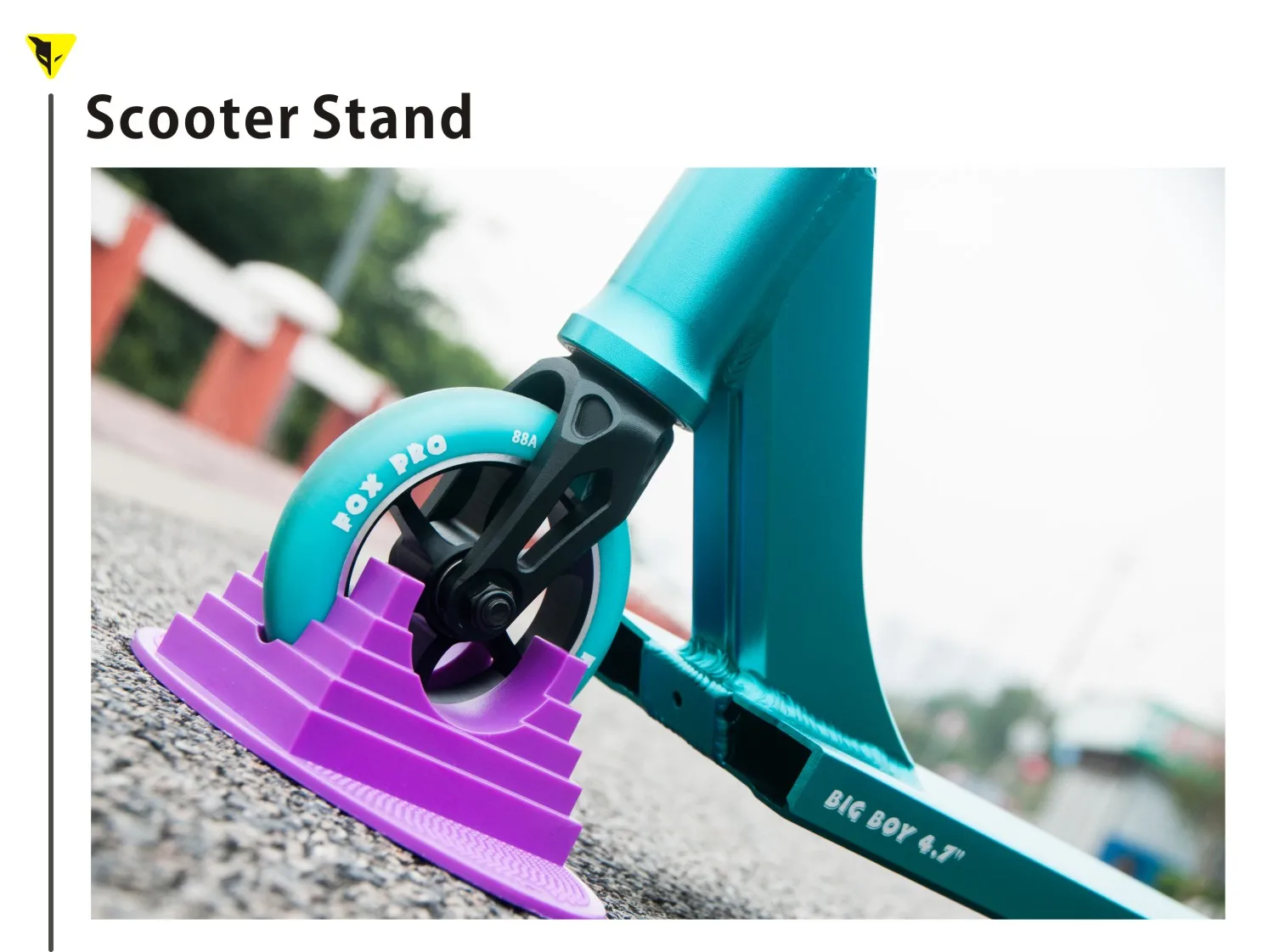 Kick Scooter Stand Stunt Pro Scooter Stand For 95mm To 120mm Scooter ...