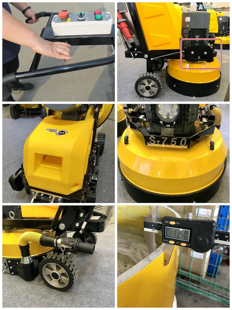 S750 Factory Direct Supply Hand Held Marble Granite Polishing Machine ...