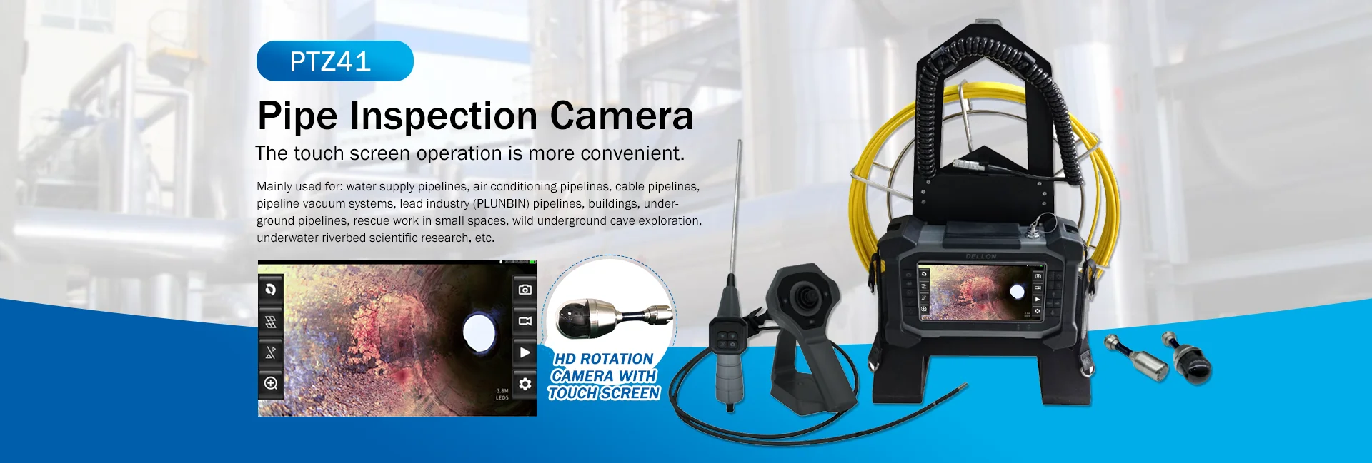 Zhengzhou Runde Dellonscope Co., Ltd. - Industrial videoscpe, video ...