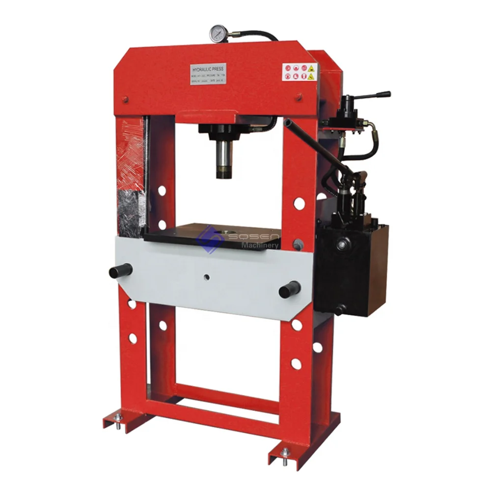 50 Ton Manual Hand Hydraulic Press Machine - Easy to Operate