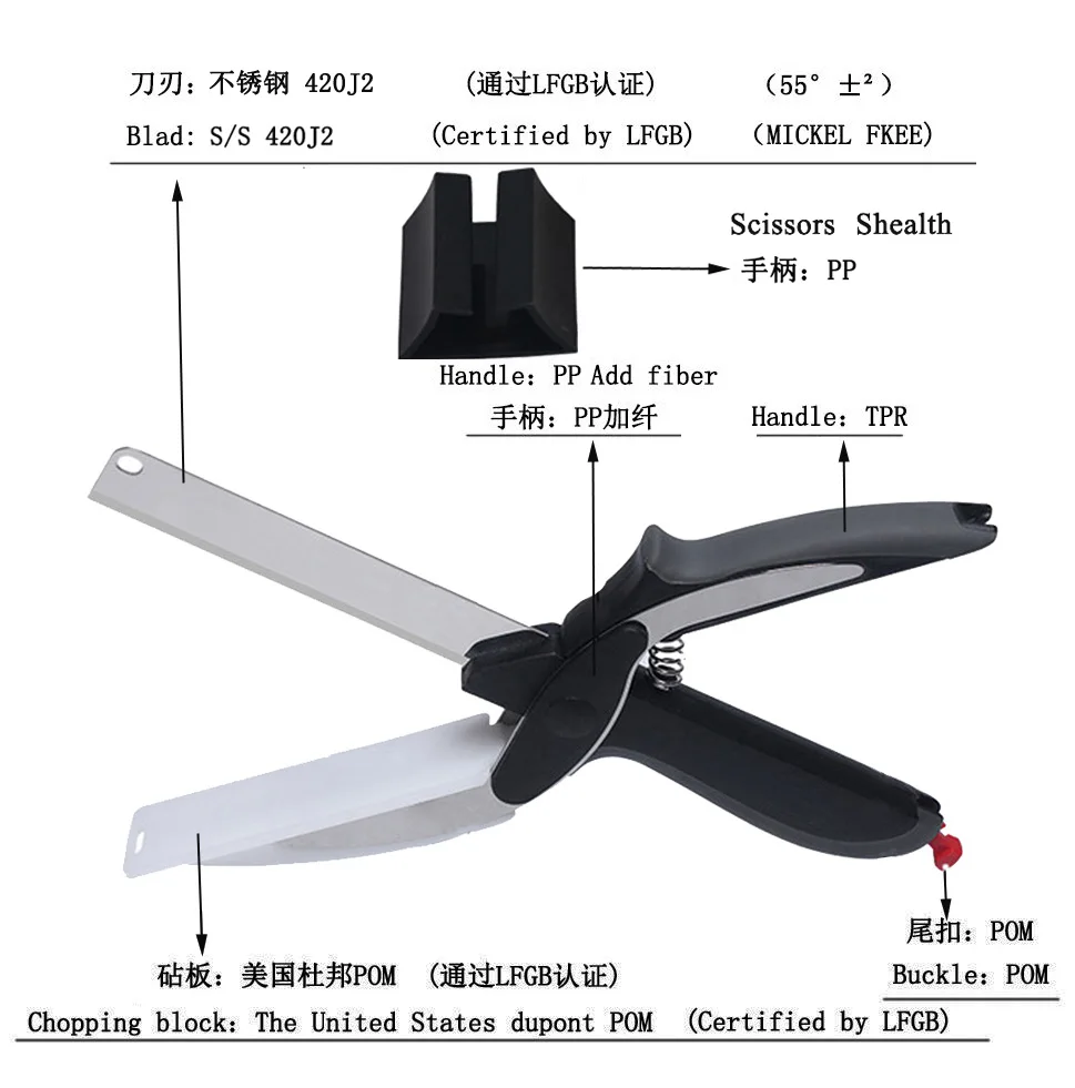 Yangjiang King Power Knife & Scissors Factory - Knife, Scissors