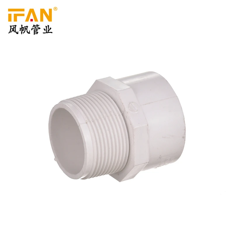 Hot Sell Pvc Thread Fitting Pvc Socket Double Male Pvc Washer Socket ...