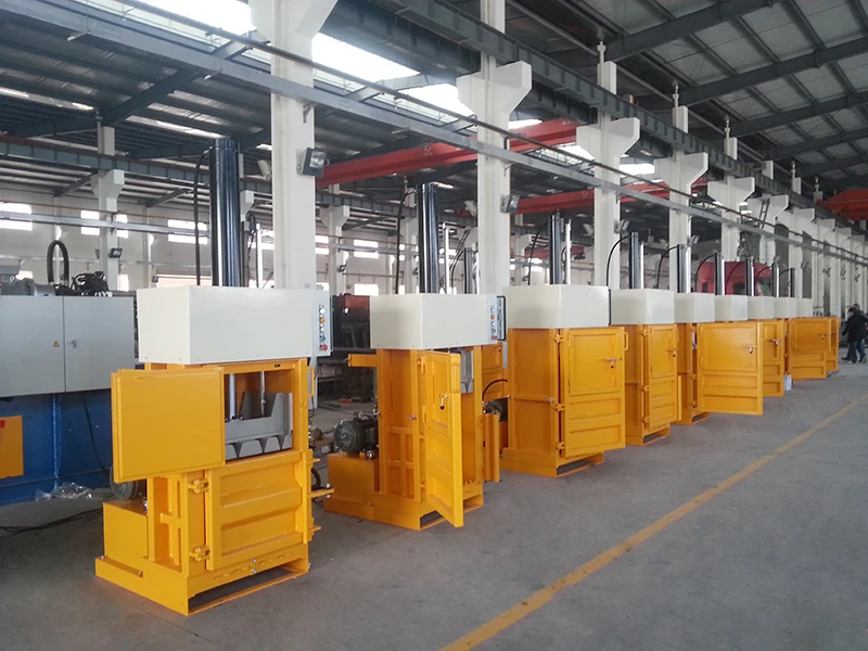 Vertical Hydraulic Cardboard Box Baler Machine - High Accuracy
