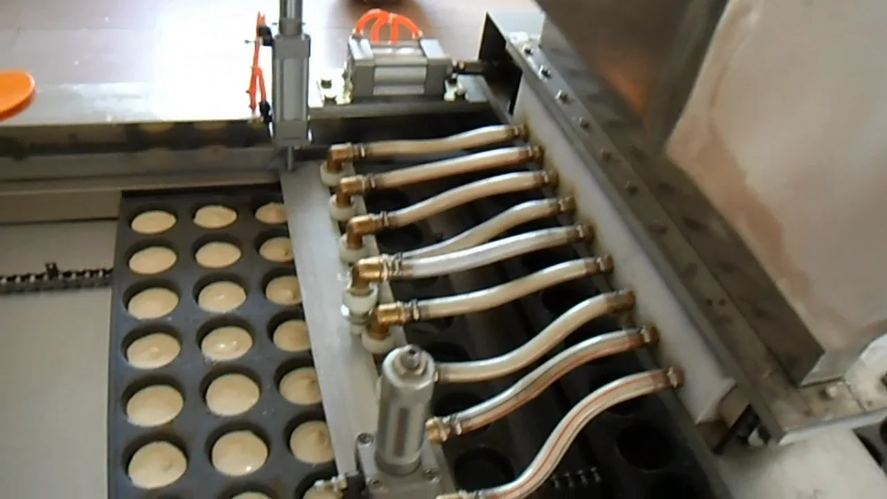 Fully Automatic Industrial Cake Production Line; Automatic Cake Making ...