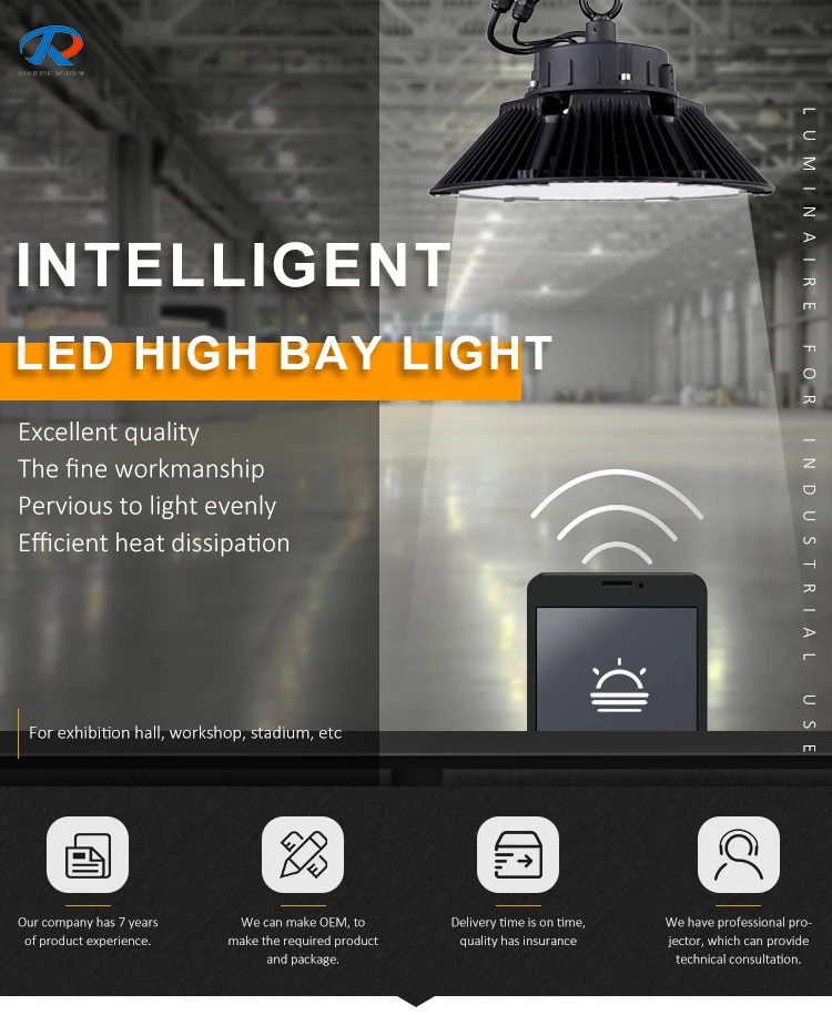 Smart Sensor Industrial Garage Ufo Best Quality 200w Led High Bay Light ...