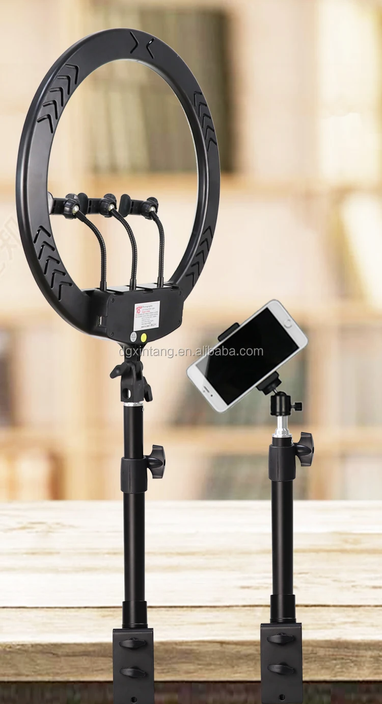 C Clamp Table Stand - Adjustable Metal Desk Clip Light