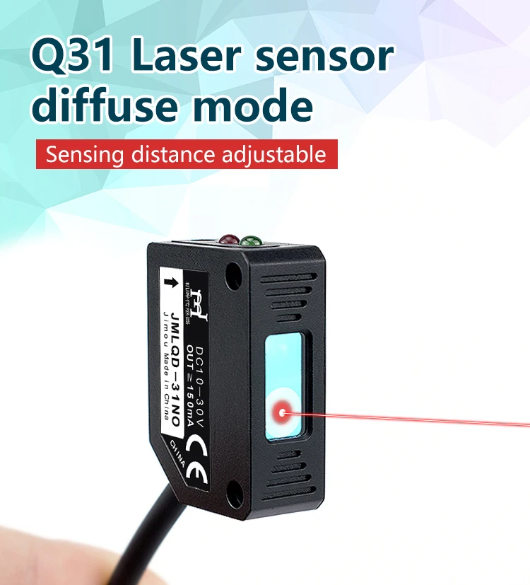 Jimou High Speed Laser Diffuse Sensor Lqd-31200po Laser Sensor - Buy ...