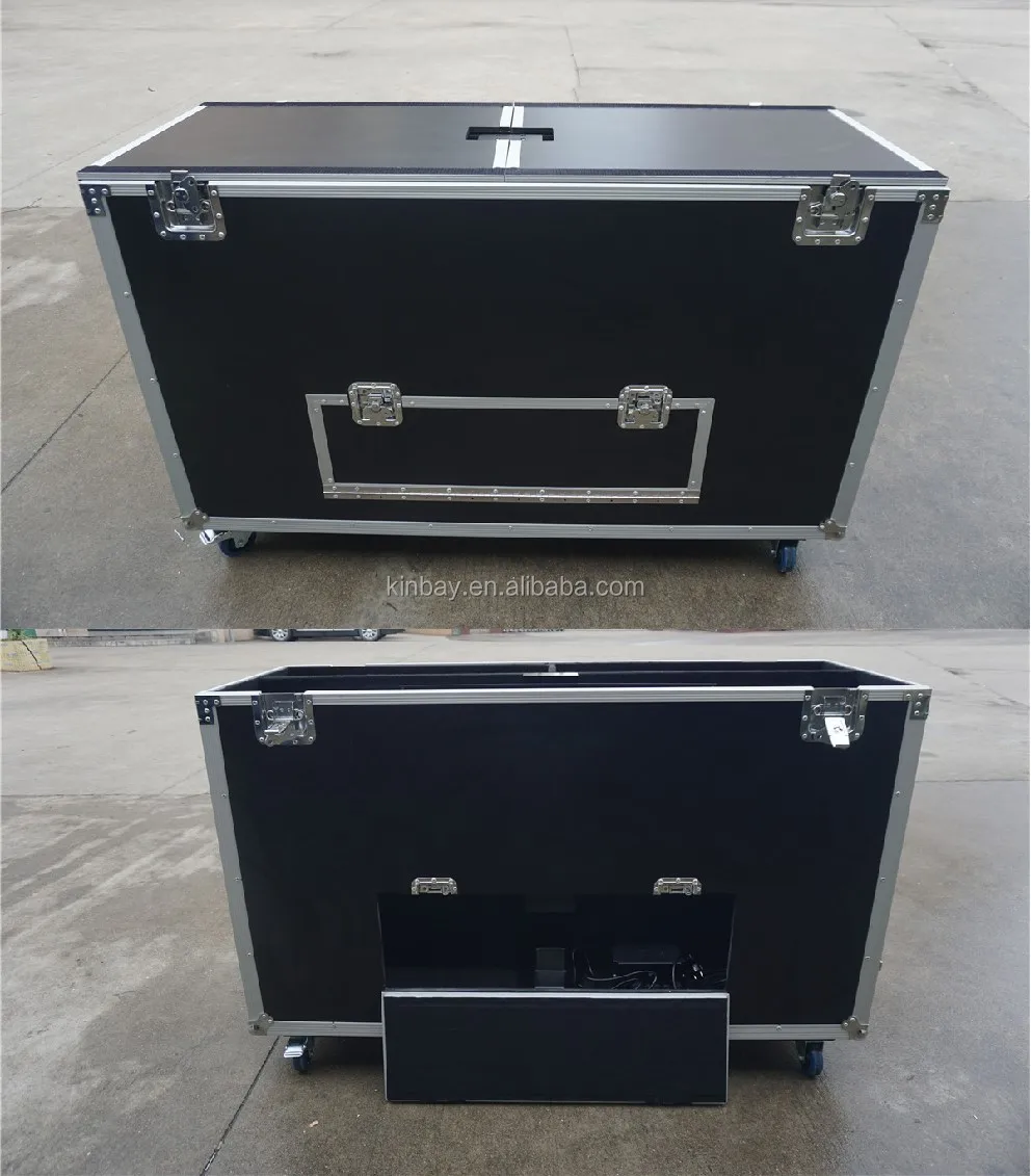 Motorized TV Mount - LCD TV Lift Flight Case by Kinbay