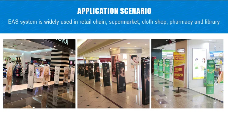 Shop Guard EAS Anti Shoplifting System Radio Frequency Gate