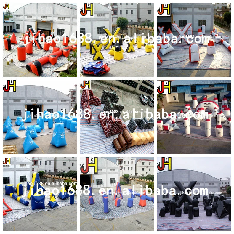 Large Inflatable Paintball Netting Arena Inflatable Paintball Field for ...