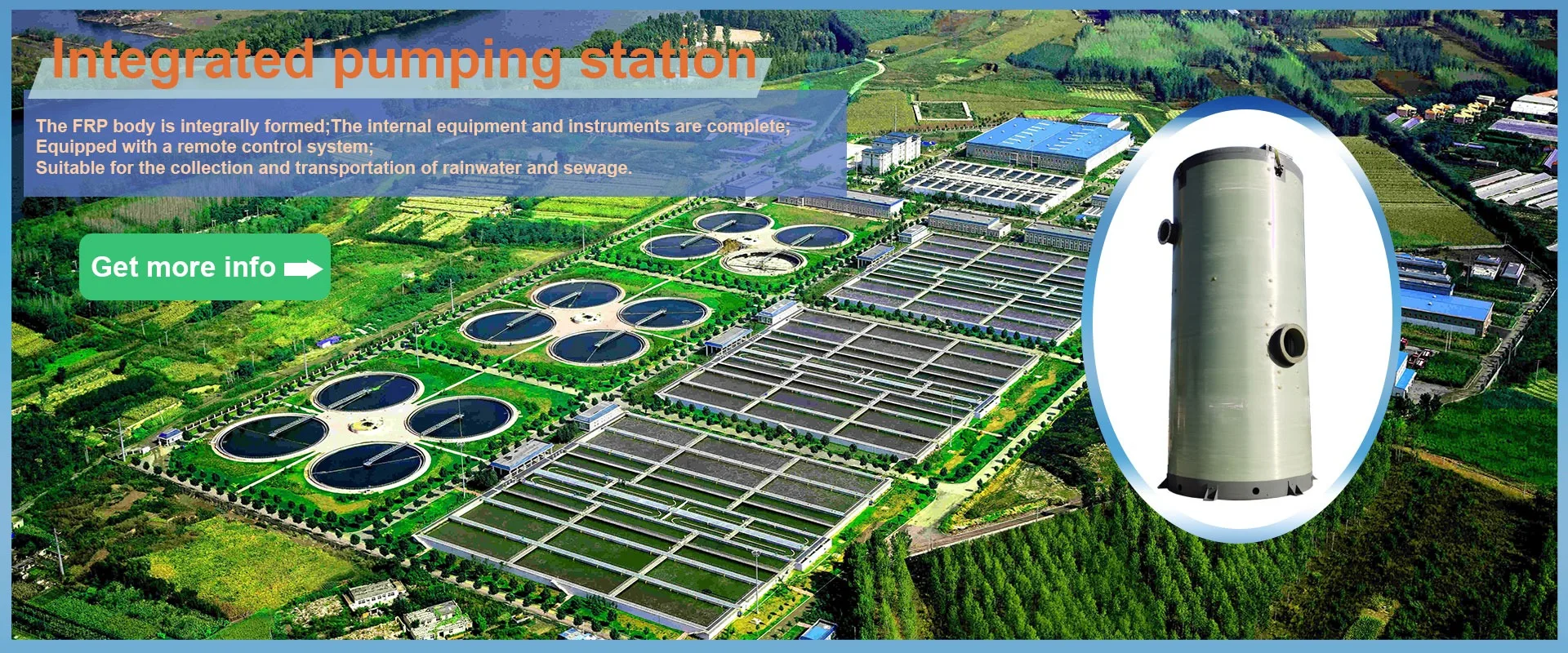 Hebei Zhongtian FRP Co., Ltd. - Fiberglass Water Tank; Biological ...