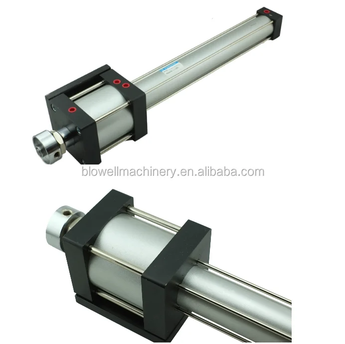 100mm 125mm Semi Automatic Blowing Machine Two Stage Stretch Pneumatic ...