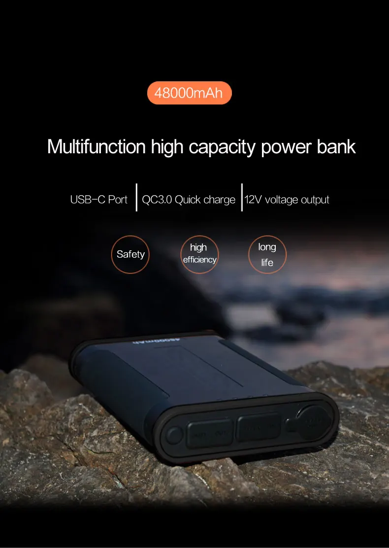Merpower 50000mah Power Bank - Ultimate Outdoor Storage