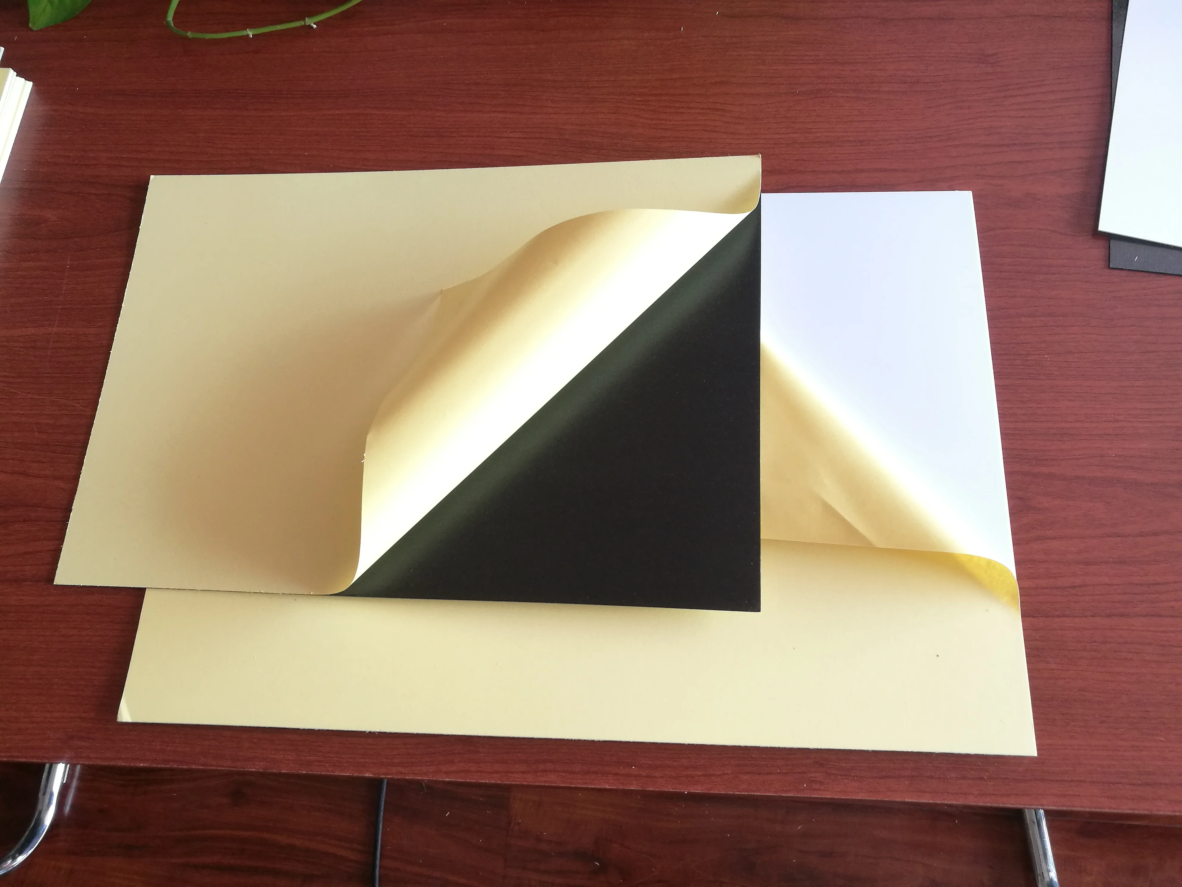 Photo Album PVC Sheets - Durable, Double Sided Adhesive