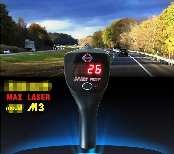 Vehicle Speed Radar Speed Tester Led Displayed Handheld Measurement ...