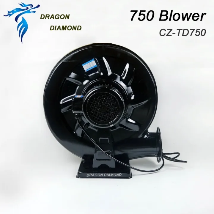 550W/750W Blower Exhaust Fan for CO2 Laser Cutting Engraver Machine Parts