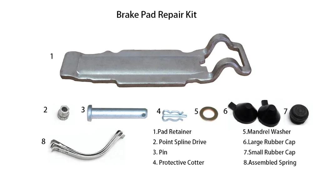 Oem 0064201520 0064205320 Mb Truck Brake Pad Wva 29244 29245 For Spare ...