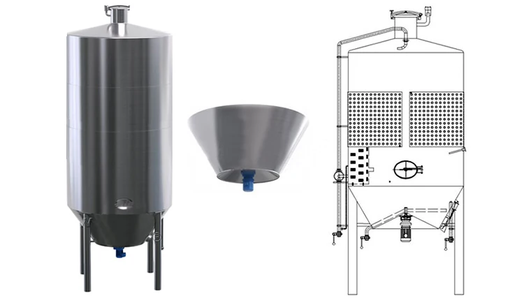 All in One Brewing System - Anaerobic Fermentation Tank