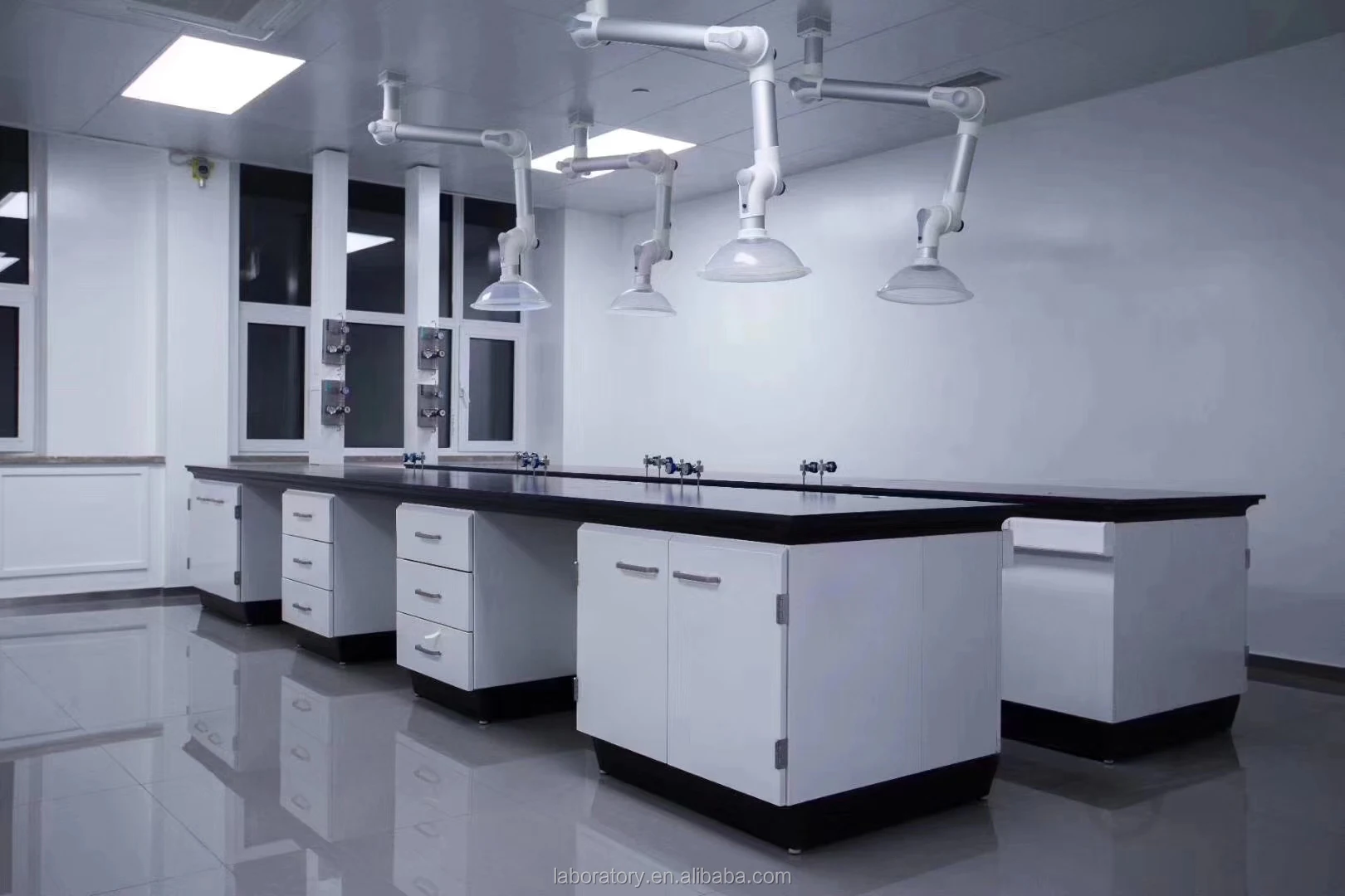 Laboratory Island Bench Laboratory Furniture Island Workbench With Sink ...