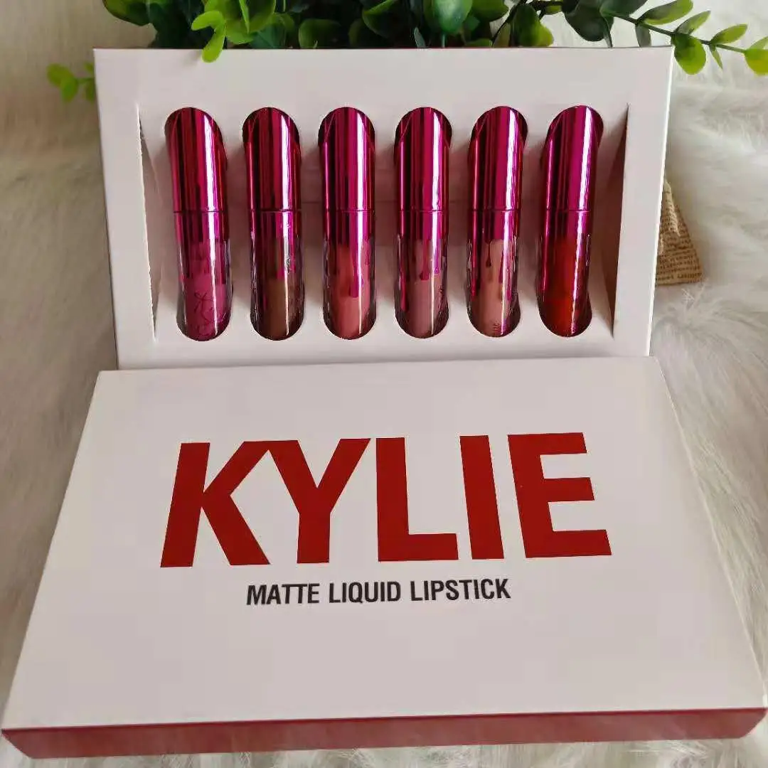 6 Lip Gloss Set Kelly 6 Lip Glaze Non-stick Cup Set Gold Lip Gloss ...