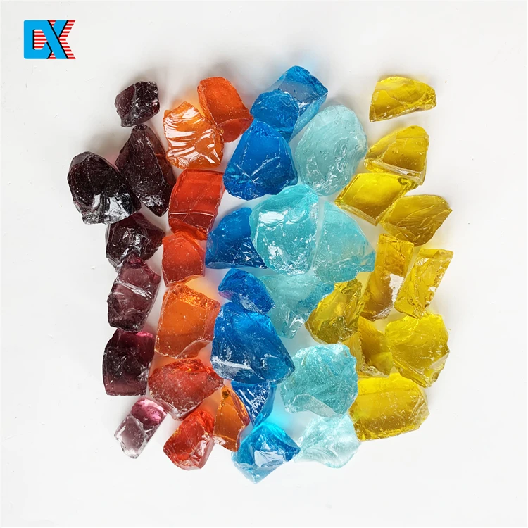 Landscaping Garden Decoration Glass Rocks - Buy Decorative Glass Rocks ...