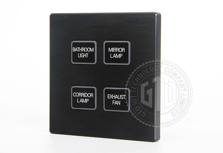 Customized Aluminum Brushed Cnc Style 1-5 Panels Modular Design 12v Dc ...