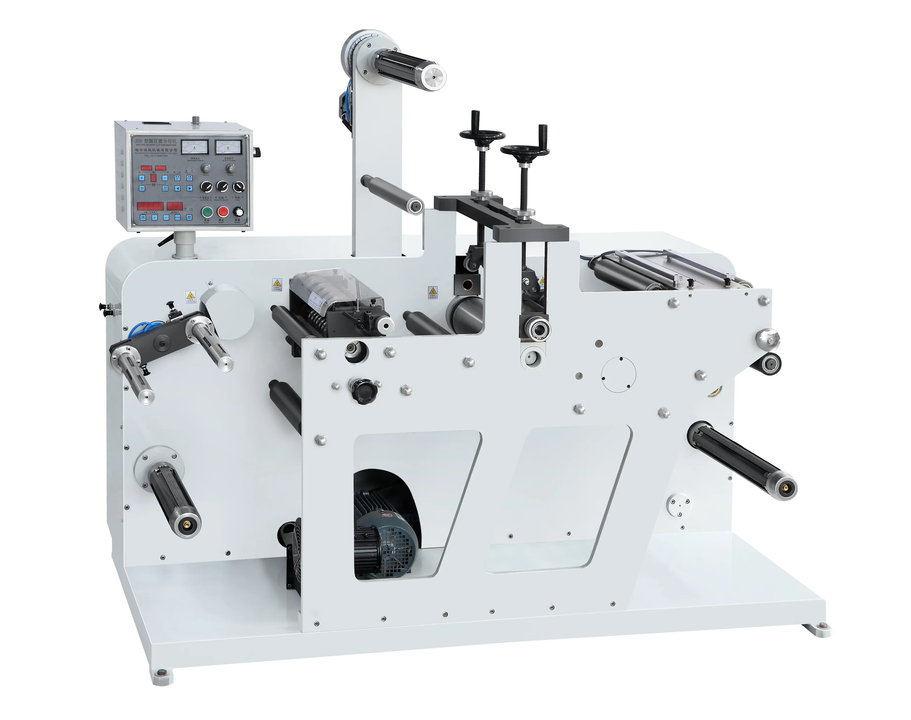 High Speed Slitting Machine With Rotary Die Cutting Slitting Station ...