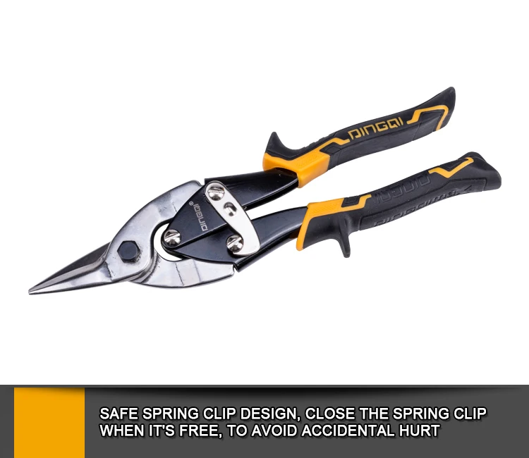 Dingqi Heavy Duty Hand Tool Chrome Vanadium Metal Straight Aviation