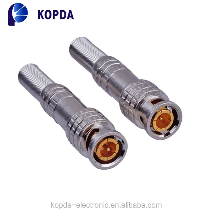 Conector Bnc Macho De Tipo De Soldadura,Sin Soldadura,Tipo Americano Rg58 Rg59 Rg6 - Buy Tipo ...