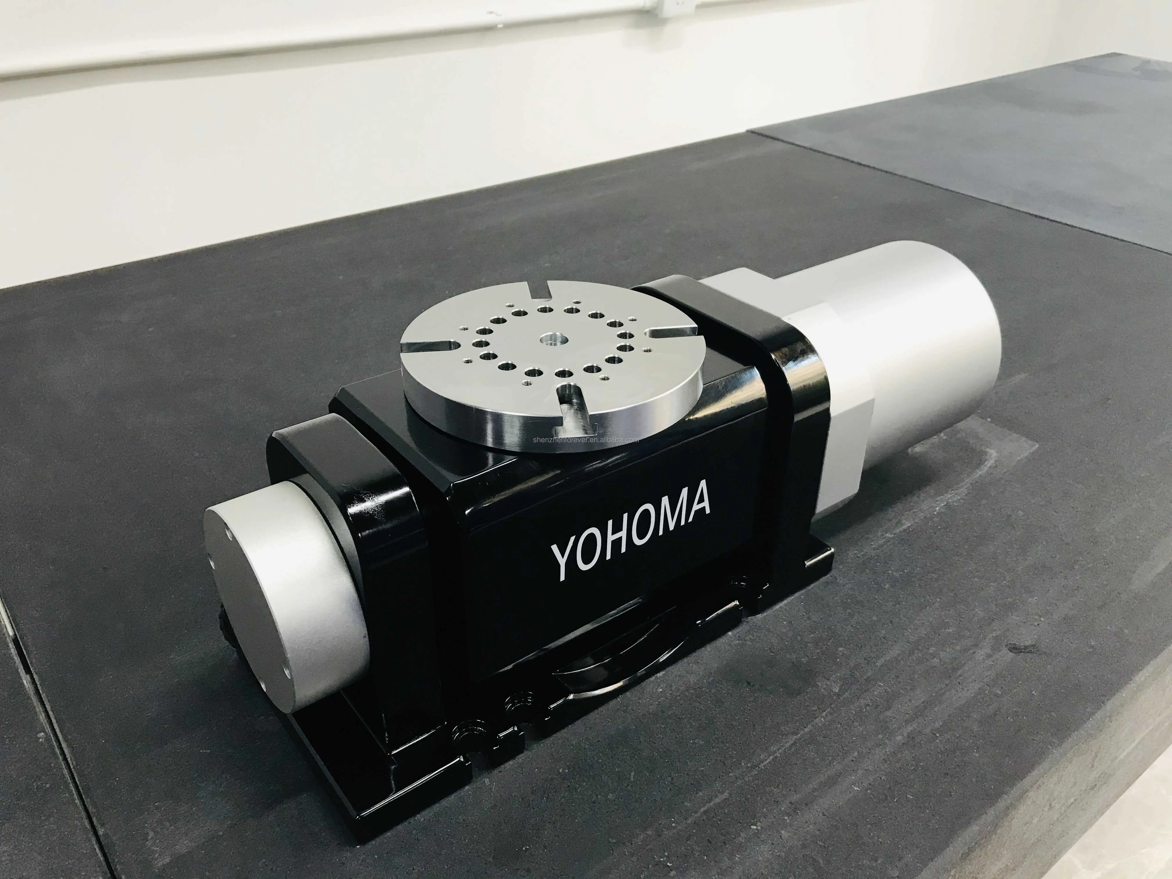 YOHOMA 120mm CNC 5th Axis Rotary Table for Precision Milling