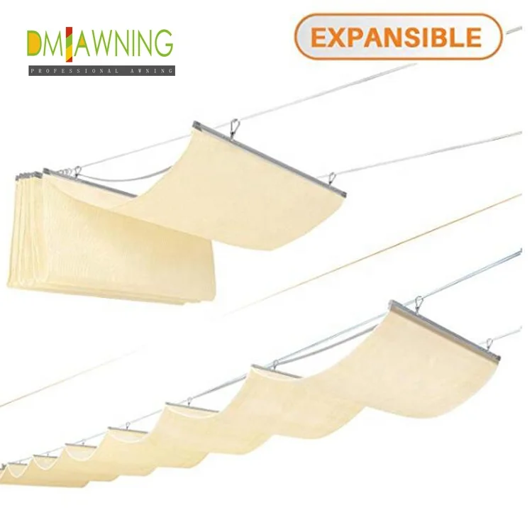 Sliding Cable Canopy - Durable Shade Sails for Sale