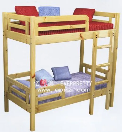 Daycare Beds for Kids - Stackable Wood Single Children Bed