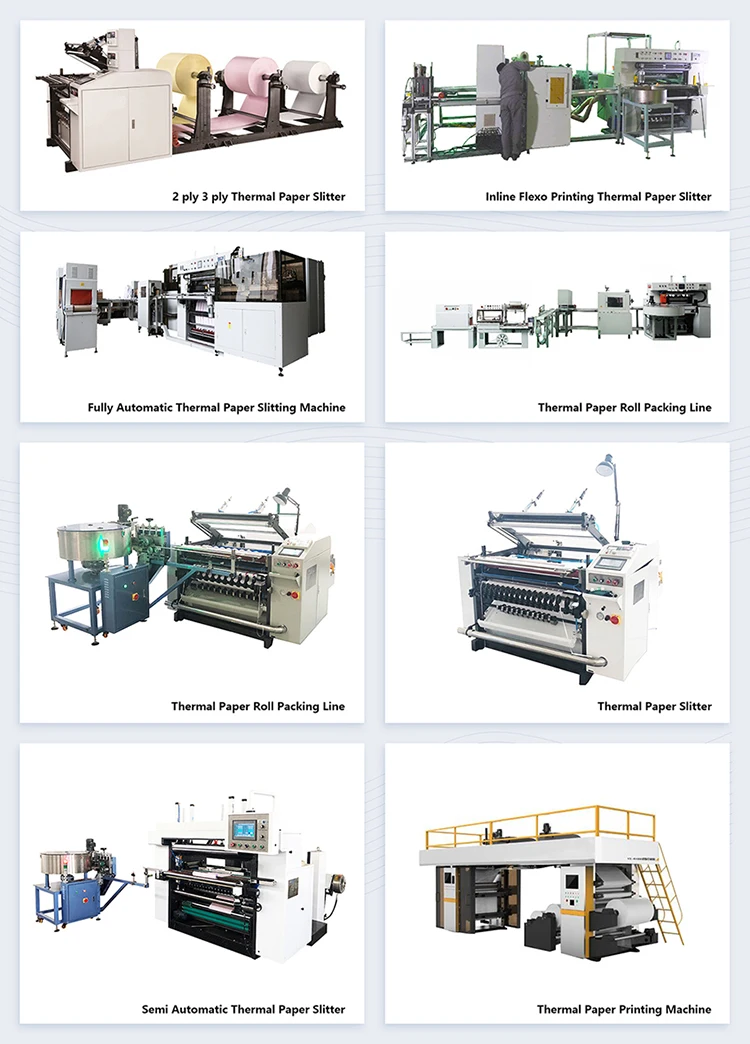 Pos Paper/register Paper Jumbo Roll Slitting Rewinding Machine With ...