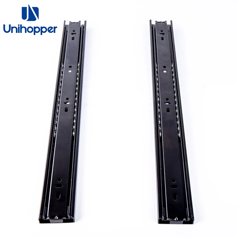 Unihopper Factory Furniture Side Mount Durable Black Slide Guide Rails ...