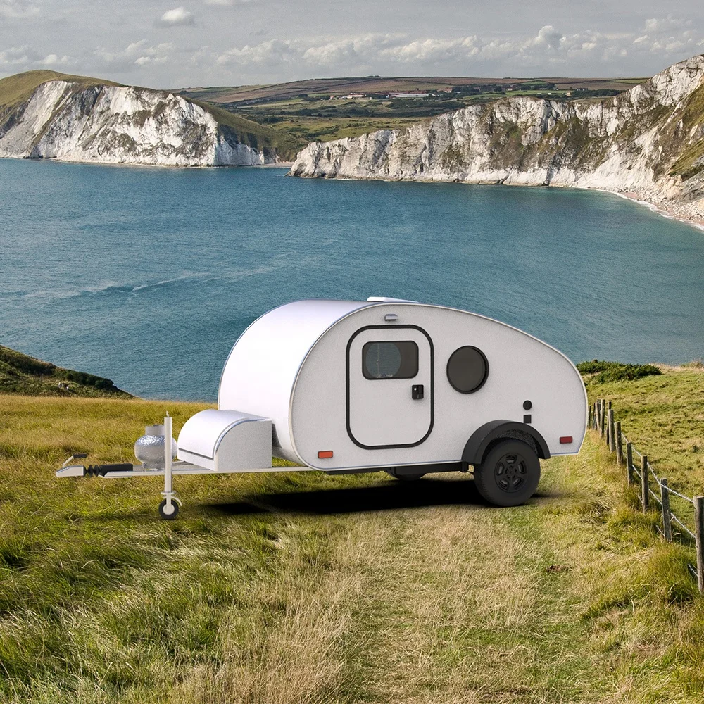 Light Weight And Compact Mini Offroad Caravan Teardrop Camper Van For