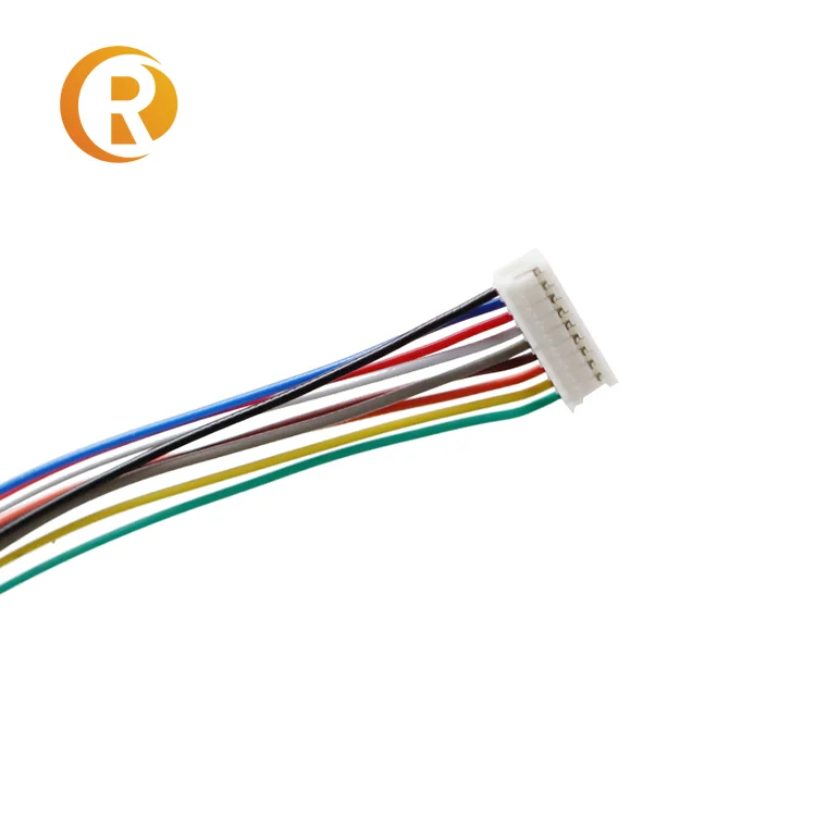 Rast 2.5mm Power Connector with 2.54MM IDC Flat Cable Assembly