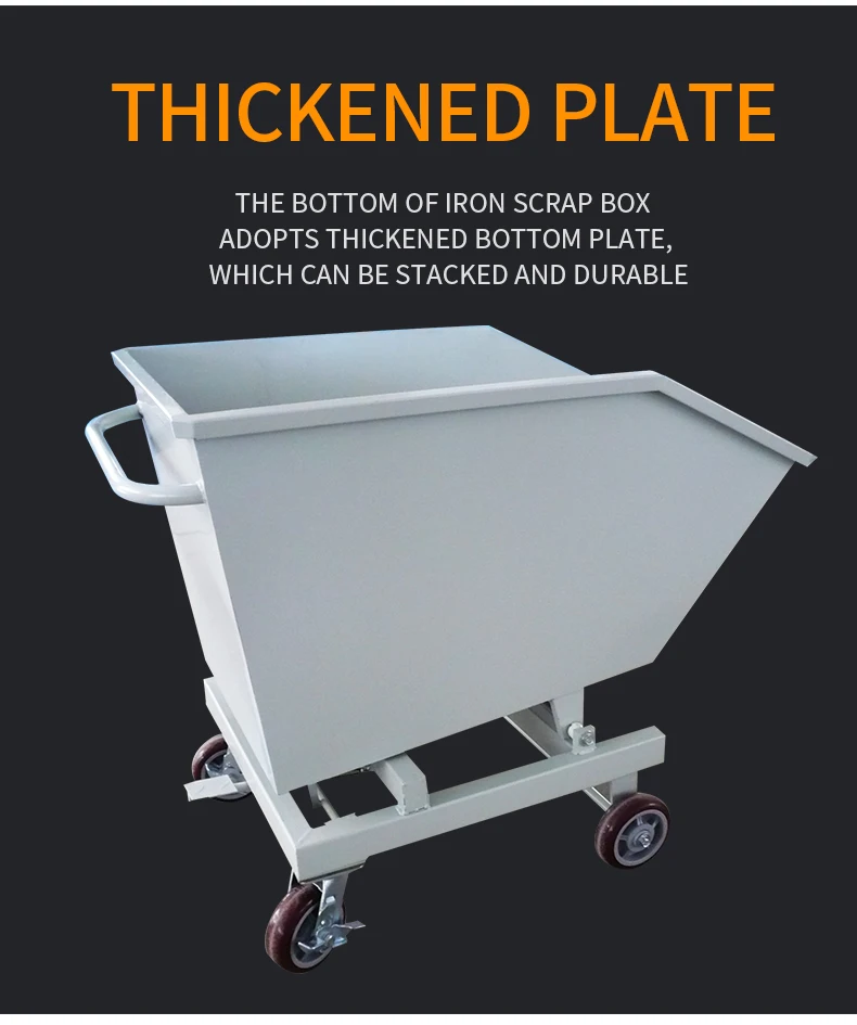 Industrial Recycling Waste Scrap Dumpster Hopper Container