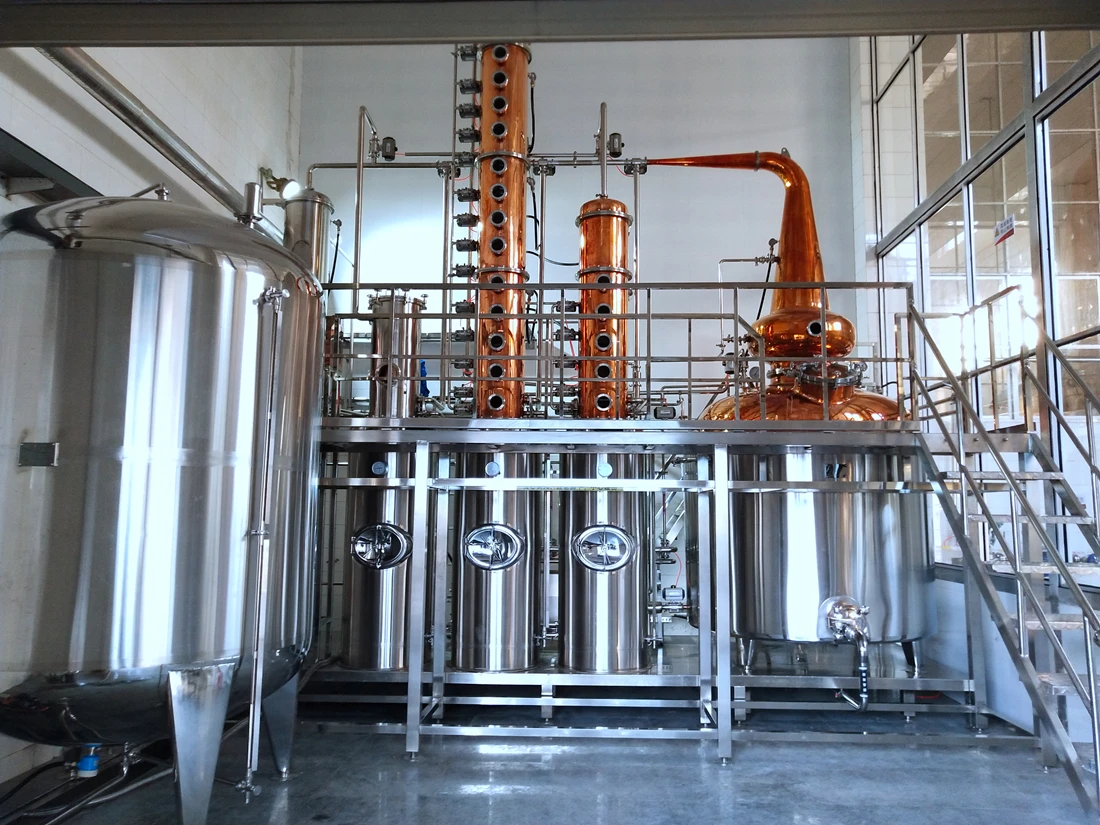 Alcohol Distillery Equipment Columna Destillador Stilla Moonshine ...