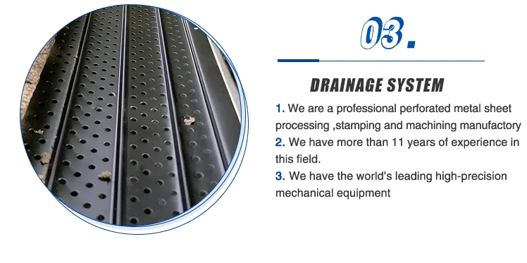 Perforated Aluminum Gutter Guards for Metal Buildings