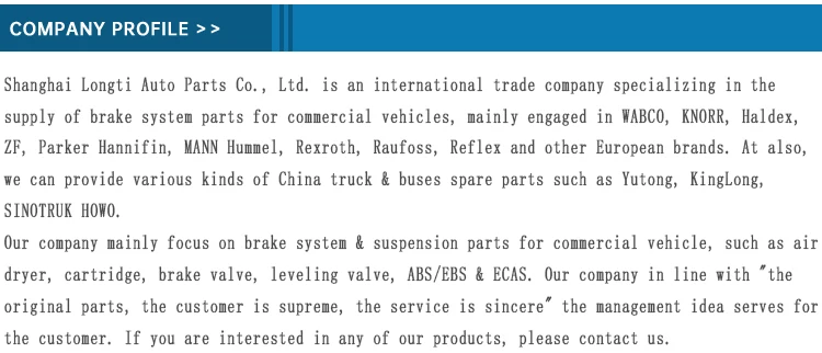WABCO Air Brake ABS Solenoid Control Modulator Valve 4721950180
