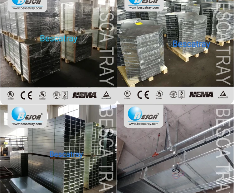 GI Cable Tray Duct Wire Duct - Besca Quality & Certifications