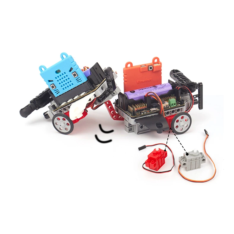 4pcs Geekservo Gear Motor With Standard Cross Pin For Electric Building ...