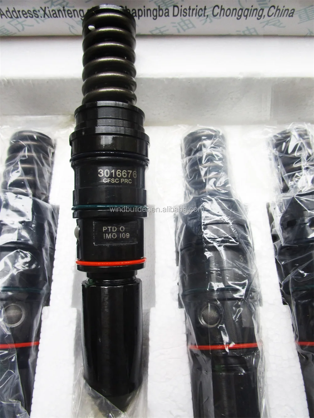 3016676 K19 Fuel Switch Injector Kit Nozzles Repair Kit