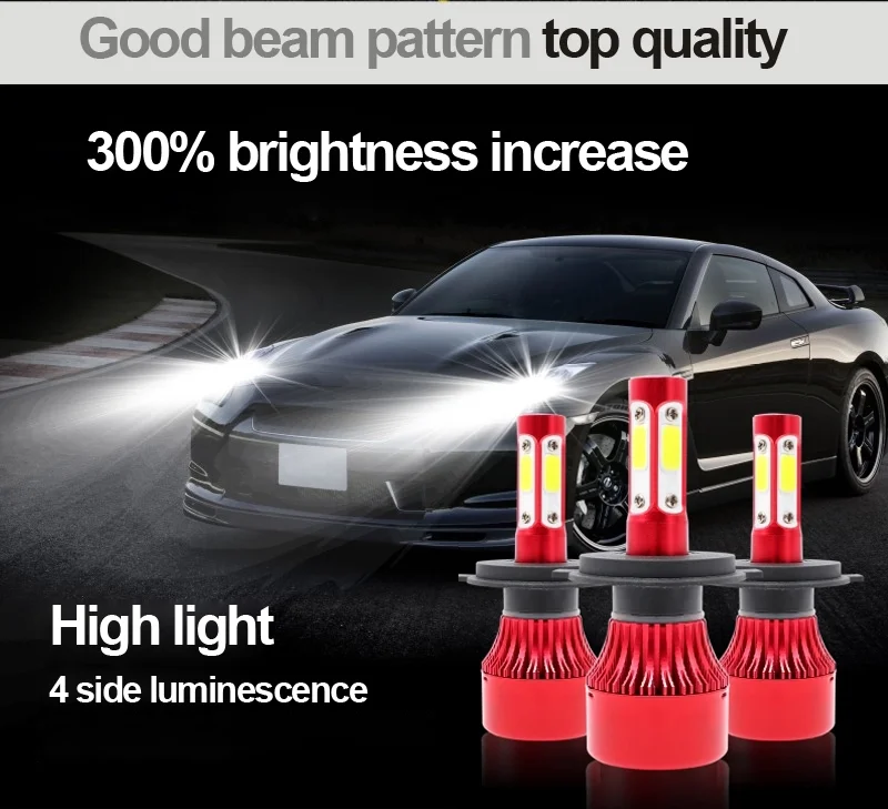 2020 Car Led Headlight Headlamp Focos Faros Led Automotrices Kit Faros ...